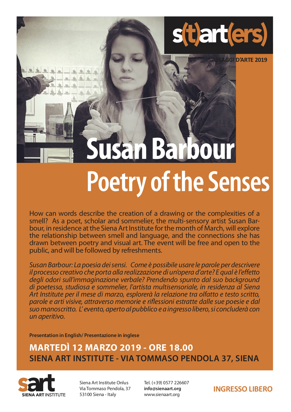 Talk with artist-in-residence Susan Barbour – Siena Art Institute Blog