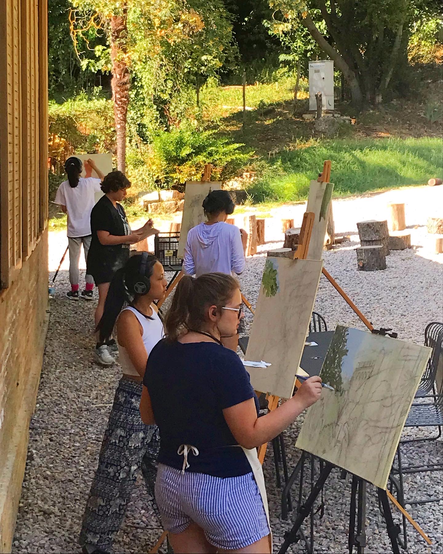 Painting with Brandeis in Siena – Siena Art Institute Blog